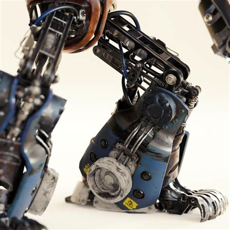 I Made A Robot 🤖 Inside And Outside R Blender