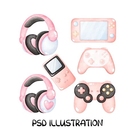 Premium Psd Pink Gaming 1