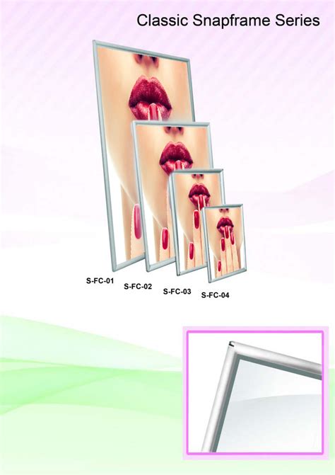 Classic Snap Frame Silver Top Advertising Pte Ltd