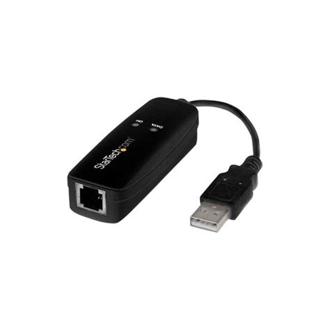 StarTech External Usb 2 0 Fax Data Modem 56k V 92 USB56KEMH2