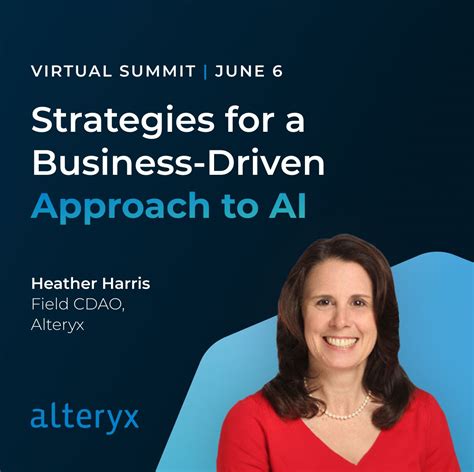 Alteryx On Linkedin Alteryx Virtual Summit From Ai Hype To First Use Case