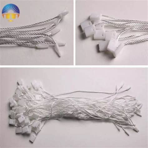 PIECES HANG Tag Nylon String Snap Lock Pin Loop Fastener Hook Ties Tie Lime PicClick AU