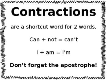 Mini Anchor Charts By Hannah Hamilton TPT