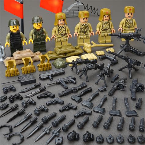 Купить Фигурки Военные Советского союза СССР солдаты времен второй ...