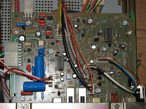 Oscilloscope Crt Problem Badcaps