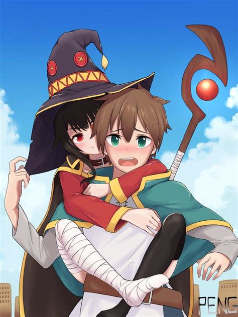 Megumin X Kazuma Personajes De Anime Anime Kawaii Wallpaper De Anime
