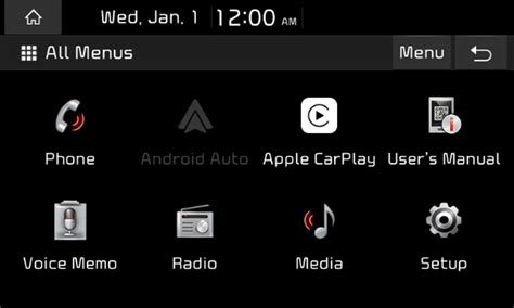 Display Audio Software Update Notice Official Kia Navigation Update Website