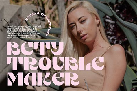 Retro Display Font On Behance