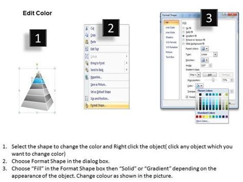 Layered Hierarchical Pyramid 7 Stages Ppt Business Plan Software Powerpoint Templates