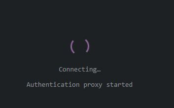 Lens Frequently Stuck At Authentication Proxy Started Issue Lensapp Lens GitHub