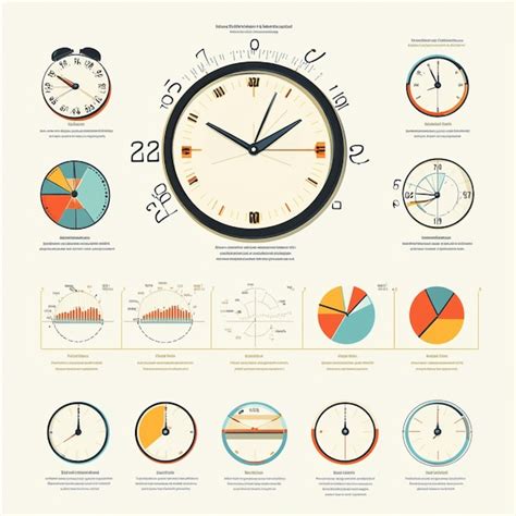 Infographic Showing Different Date And Time Notation Styles Premium Ai Generated Image
