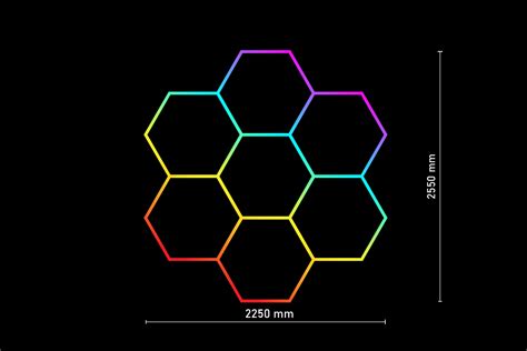 Rgb Hexa 7 Megalight Modularna Led Rasveta