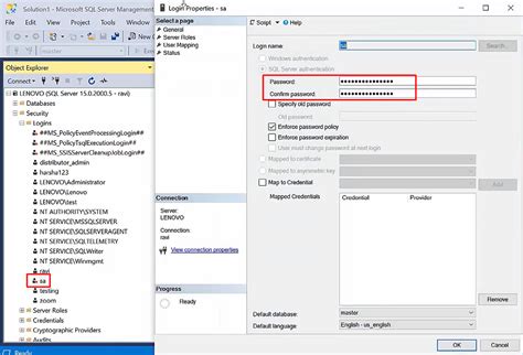 Blog SQL Server Redefinir Senha De Sa Do SQL Server Cloud To