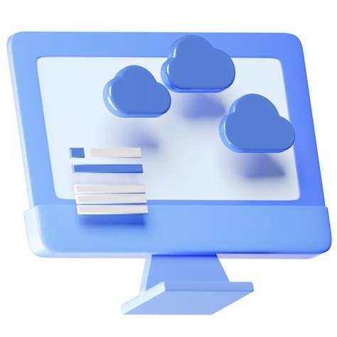 Premium Psd Business Toolset Pack3d Cloud Icon