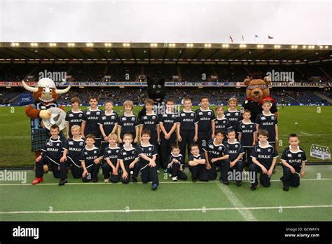 Scotland Scottie Center Glasgow Krieger Clyde Die Hochlandkuh Links Fotos Und Bildmaterial In