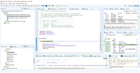 Debugging Standalone Applications With The Vitis Software Platform