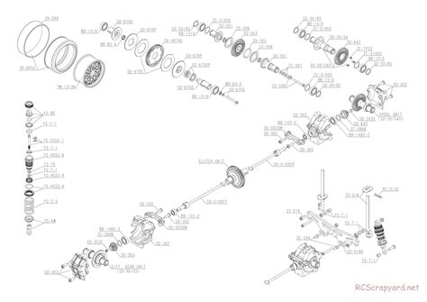 Yokomo D Max Drift Package Exploded Views DP DMAX RCScrapyard Radio Controlled Model