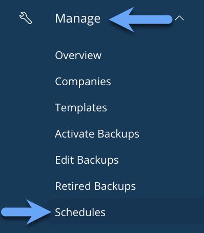 Creating Custom Backup Schedules Backup Radar
