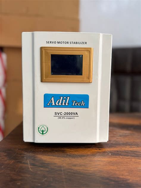 Servo Motor Stabilizer Avr 2000va Adil Tech 123