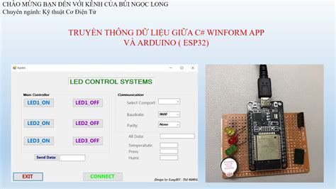 [demo] truyền dữ liệu để điều khiển arduino thông qua giao diện c