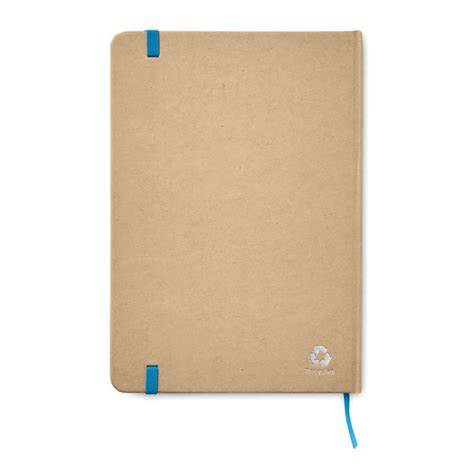 A5 Recycled Notebook With Elastic Band Eco Reusable