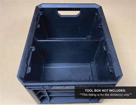 Divider For Toughbuilt Stacktech Crate Tool Box Toolscase Not Inclu Divider For Toughbuilt Stacktech Crate Tool Box Toolscase Not Inclu