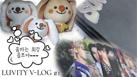 𝕍 𝕃𝕆𝔾 러비티 브이로그 1 덕질 브이로그 썬시커 앨범깡 크래비티 앨범깡 최강 웁프 Youtube