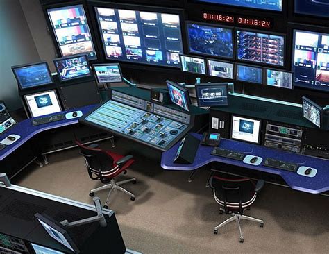 Command Center For Game Room Design Sci Fi Control Room Setup Sci Fi