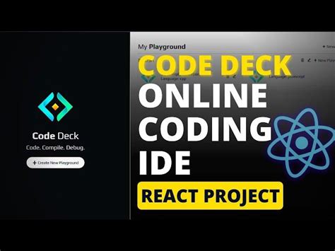 Vishal Rajput On Linkedin Code Deck An Online Coding Ide React Project