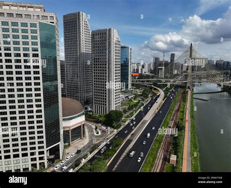 Wonderful Cities Around The World City Of Sao Paulo Brazil Stock