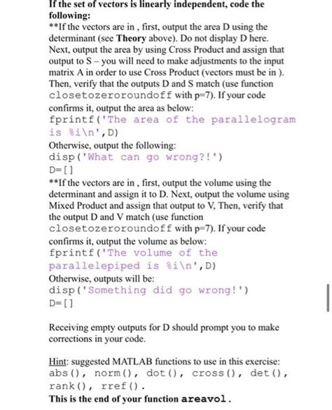 Solved In This Exercise We Will Consider Two Vectors In Chegg