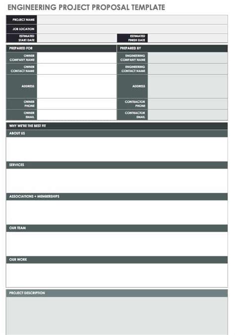 Excel Template Project Plan