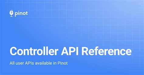 Controller Api Reference Apache Pinot Docs
