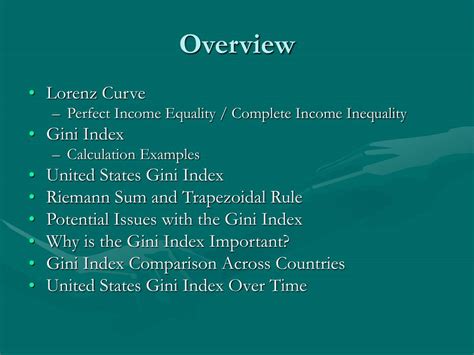 PPT The Gini Index PowerPoint Presentation Free Download ID