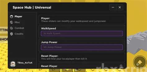 Universal Jumppower Reset Misc Mobile Script