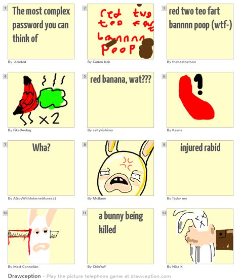 The Most Complex Password You Can Think Of Drawception