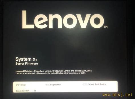 联想system X3650 M5出现卡死开机的optimized Boot界面解决办法 软件技术支持 It笔记分享