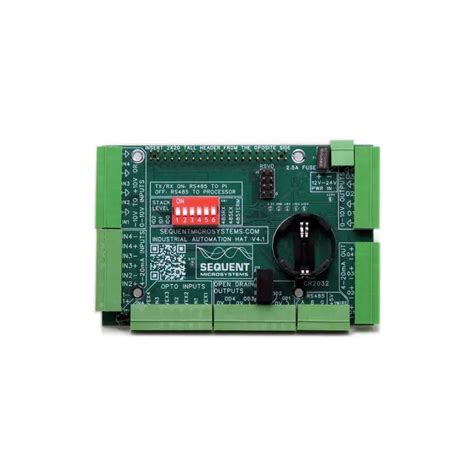 Sequent Microsystems Industrial Automation 8 Layer Stackable Hat For