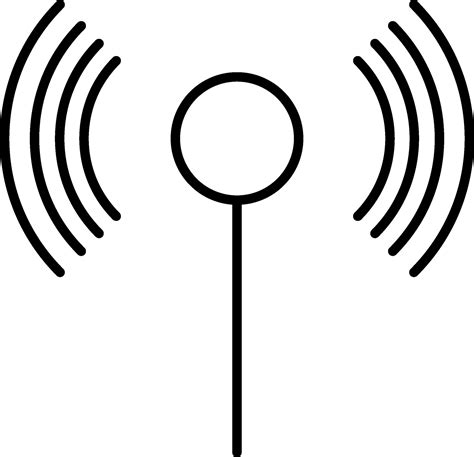 Wifi Line Icon 36612581 Vector Art At Vecteezy