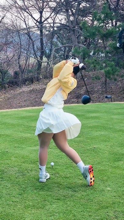 전예성 프로 비거리 보다는 퍼팅에 강점이 있는 전예성 골퍼의 드라이버 스윙 슬로우 모션 두산건설 Weve 챔피언십 Golf 골프스타 골프 골프스윙 퍼터 골프