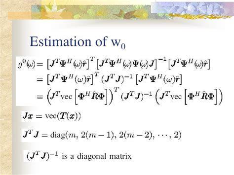 Ppt Decoupled Estimation Of Doa And Angular Spread For A Spatially Distribution Source
