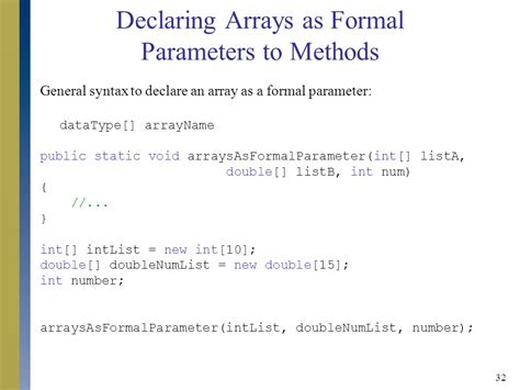 Java Programming Chapter 9 Arrays Ppt Video Online Download