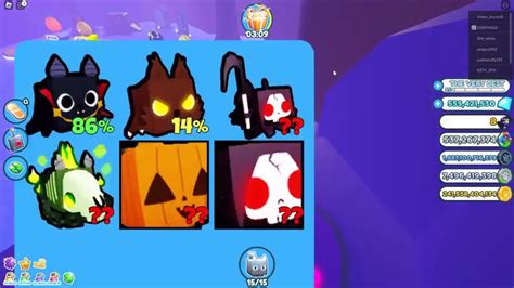 펫시뮬 할로윈 이벤트 휴즈 펌킨펫 뽑기 도전 로블록스 펫 시뮬레이터 X Youtube