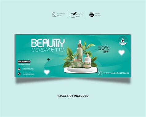 화장품 광고 현수막 이미지 Freepik에서 무료 다운로드
