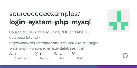 Github Sourcecodeexampleslogin System Php Mysql Source Of Login