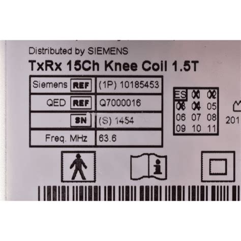 Siemens Mri Coils Txrx 15ch Knee Coıl 15t Merna Medical