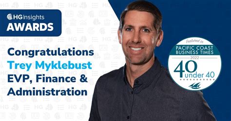 Hgs Trey Myklebust Wins 40 Under 40 Business Leader Award Hg Insights