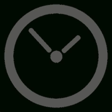 Clock Icon Transparent At GetDrawings Free Download