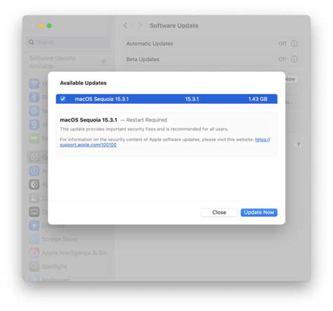 MacOS Sequoia 15 3 1 Update With Bug Fixes Released