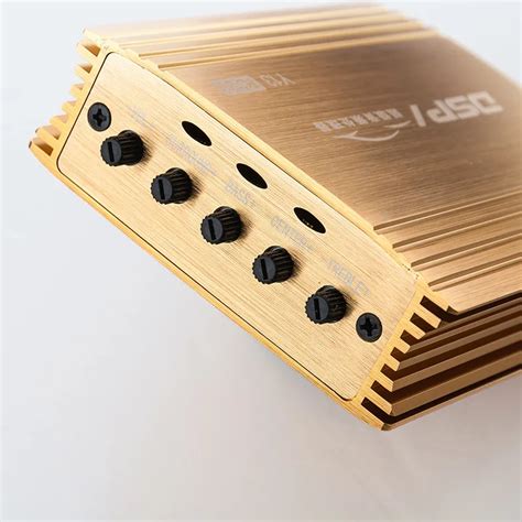 Car Audio DSP Processor Amplifier 4 Channel D Class HIFI Sound High Power Amplifier Class D In